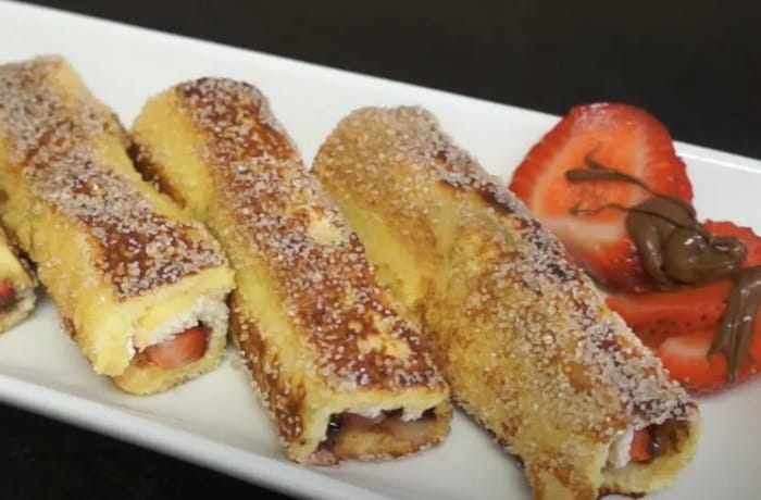 Rollitos de pan francés fácil y delicioso para un desayuno especial ...