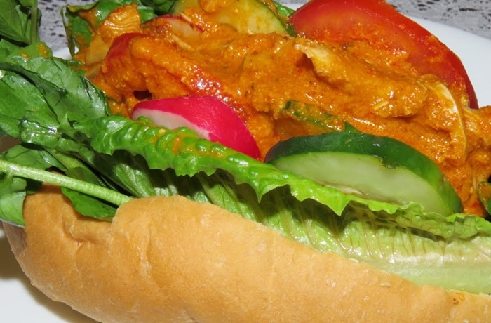 Sándwich de pollo desmenuzado: Receta fácil, saludable y llena de sabor ...